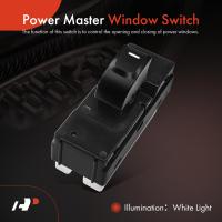 China Rear Driver or Passenger Power Window Switch for Chevrolet Colorado GMC Canyon Hummer H3 for sale