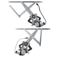 China 2x Front Power Window Regulator with Motor for Chevy Aveo Pontiac Wave Suzuki for sale