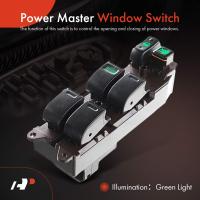 China Front Driver Power Window Switch for Toyota Camry 2002-2006 Sienna 2005-2009 for sale
