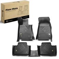 China 3x Front & Rear Black Floor Mats Liners for BMW G20 320i 2020-2023 330e 330i for sale