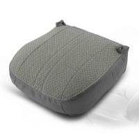 China Pewter Gray Front Driver Seat Bottom Cover for Chevrolet Express 1500 2003-2014 for sale