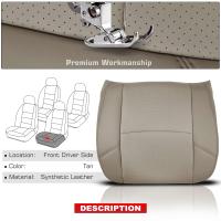 China Front Driver Seat Cover for Dodge Ram 1500 2500 3500 2009-2012 Light Pebble Tan for sale