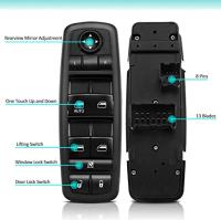 China Front Driver Power Window Switch for Jeep Liberty 2008-2012 Nitro Journey for sale