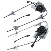 China 2x Front Power Window Regulator with Motor for International HD Truck 03-11 for sale