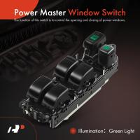 China Front Driver Power Window Switch for Toyota Avalon 2010-2012 Sedan for sale