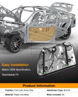 China Front Driver Power Window Regulator without Motor for VW Passat B5 1998-2005 for sale