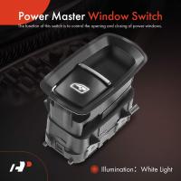 China Front or Rear Power Window Switch for Porsche Panamera Cayenne 911 for sale