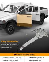 China Front Driver Power Window Motor & Regulator Assembly for Ford F-150 F250 Pickup Truck for sale