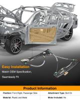 China Front Passenger Power Window Regulator without Motor for Ford Fusion Lincoln MKZ for sale