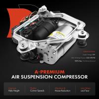 China Air Suspension Compressor with Bracket for BMW 525i 528i 745i 745Li 750i 760i X5 for sale