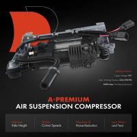 China Air Suspension Compressor with Bracket for Porsche Cayenne Volkswagen Touareg for sale