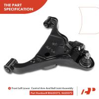 China 10x Control Arm & Stabilizer Bar Link & Tie Rod End for Nissan Frontier 05-18 for sale