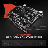 China Air Suspension Compressor with Bracket for Porsche Panamera 2010-2016 for sale