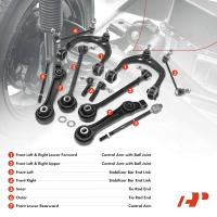 China 12x Control Arm & Sway Bar Links & Tie Rod for Dodge Charger Chrysler 05-10 for sale