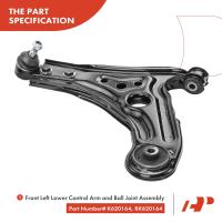 China 8x Control Arm & Ball Joint & Tie Rod End for Chevrolet Aveo 04-11 Pontiac for sale