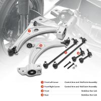 China 6x Front & Rear Control Arm with Ball Joint Sway Bar Link for Volkswagen CC for sale