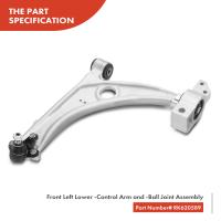 China 6x Front & Rear Control Arm with Ball Joint Sway Bar Link for Volkswagen CC for sale