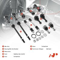 China 13x Front Idler & Pitman Arm Sway Bar Link Tie Rod End for Chevy Silverado 2500 for sale