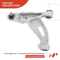 China 2x Front Lower Control Arm with Ball Joint for Cadillac CTS 2003-2007 for sale