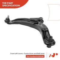 China 4x Front Control Arm Tie with Ball Joint Rod End for Mazda MPV 00-06 3.0L 2.5L for sale