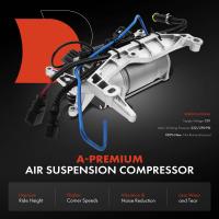 China Air Suspension Compressor with Bracket for Audi Q7 Porsche Cayenne VW Touareg for sale