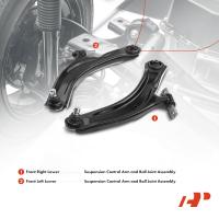 China 2x Front Lower Control Arm & Ball Joint Assembly for Nissan Rogue Select 14-15 for sale