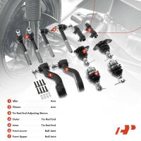 China 12x Idler Arm Pitman Arm & Tie Rod End & Sleeve & Ball Joint for Chevrolet GMC for sale