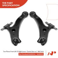 China 14x Control Arm with Ball Joint Sway Bar Tie Rod End for Toyota Camry Hybrid for sale