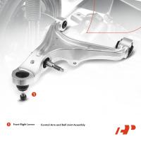 China Front Right Lower Control Arm & Ball Joint Assembly for Cadillac CTS SRX STS for sale