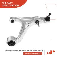 China Front Right Lower Control Arm & Ball Joint Assembly for Cadillac CTS SRX STS for sale