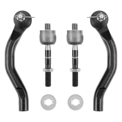 China 4x Inner & Outer Tie Rod Ends for Honda Accord 2003-2007 V6 3.0L Auto trans. for sale