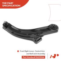 China 4x Front Control Arm with Ball Joint Sway Bar Link for Nissan Versa 07-12 Cube for sale