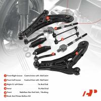 China 10x Front Control Arm with Ball Joint Tie Rod Sway Bar for Aveo G3 Wave Swift+ for sale