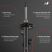 China 2x Front Magnetic Shock Absorber with Electric for BMW F25 F26 X3 10-17 X4 15-18 for sale