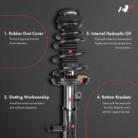 China 2x Front Complete Strut & Coil Spring Assembly for Nissan Altima 2000 2001 2.4L for sale