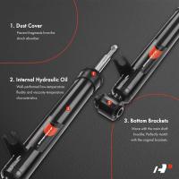 China 2x Rear Shock Absorber for BMW X5 X6 2007 2008 2009 2010-2014 L6 3.0L V8 4.4L for sale