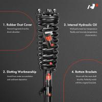 China 2x Front Complete Strut & Coil Spring Assembly for Ford Fusion Mazda 6 Mercury for sale