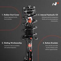 China 2x Front Complete Strut & Coil Spring Assembly for Honda Civic 2006-2011 L4 1.8L for sale
