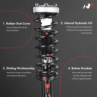 China 2x Rear Complete Strut & Coil Spring Assembly for BMW E60 F10 525i 528i 530i 535i for sale