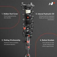 China 2x Front Complete Strut & Coil Spring Assembly for Infiniti G35 2003-2007 3.5L RWD for sale