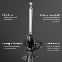 China 2x Front Shock Absorber for Jeep Cherokee 2014-2018 2.4L 3.2L FWD for sale
