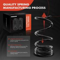 China 2x Rear Suspension Coil Springs for Chevrolet Avalanche Suburban 1500 Cadillac for sale