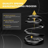 China 2x Rear Suspension Coil Springs for Dodge Caliber Jeep Compass 2007-2011 Patriot for sale