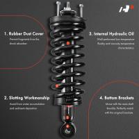 China 2x Front Complete Strut & Coil Spring Assembly for Ford Crown Victoria Lincoln for sale