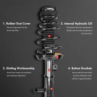 China 2x Rear Complete Strut & Coil Spring Assembly for Dodge Journey 2009 2010 FWD 2.4L 3.5L for sale