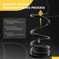 China 2x Rear Suspension Coil Springs for Mercedes-Benz A214 E320 94-98 for sale