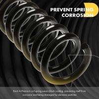 China 2x Rear Suspension Coil Springs for Mercedes-Benz A214 E320 94-98 for sale