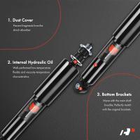 China 2x Front Shock Absorber Strut for Nissan Frontier 98-01 D21 86-94 Chevrolet LUV for sale