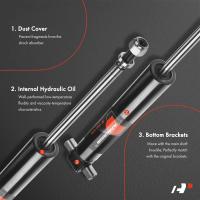 China 2x Rear Shock Absorber for Volvo S60 2001-2009 S80 99-06 V70 FWD for sale