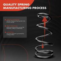 China 2x Rear Coil Springs for Honda CR-V 2012-2016 L4 2.4L FWD for sale